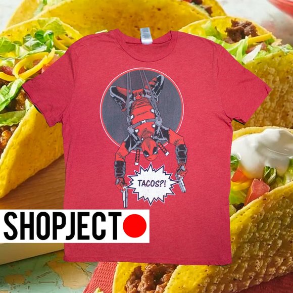 Deadpool | Shirts | Deadpool Tacos Deadpool Loves Tacos | Poshmark